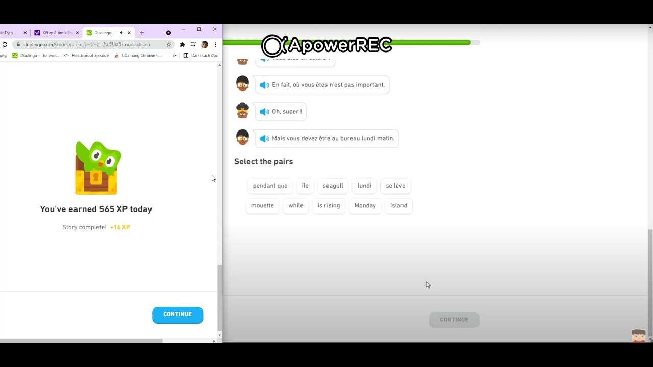 New Matching pairs in Duolingo! - YouTube