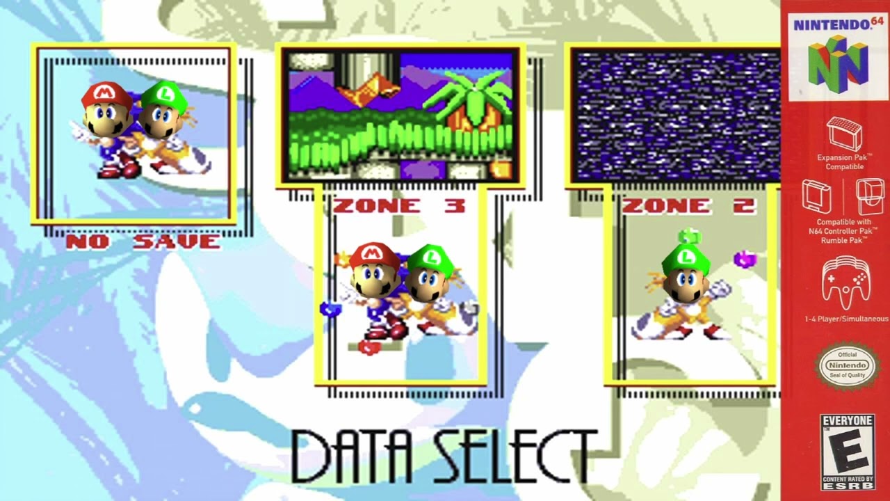 Sonic 3 - File Select Theme (N64 Remix) - YouTube