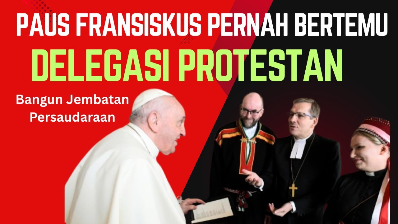 Paus Fransiskus Pernah Bertemu Pendeta Protestan dan Cium Kaki Presiden ...