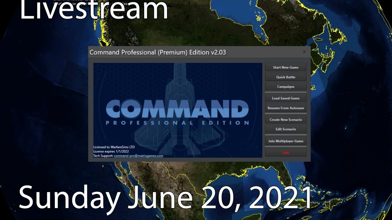 Command: Modern Operations Professional Livestream - YouTube