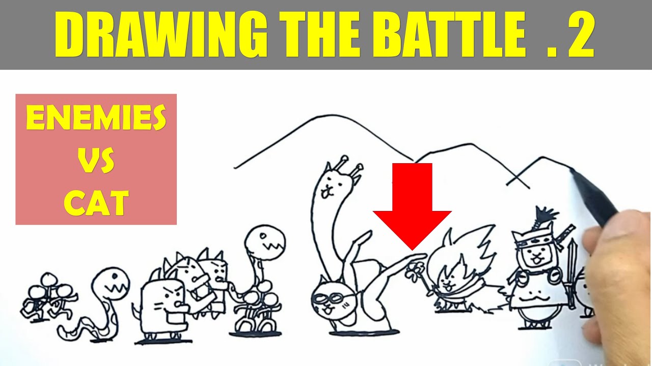 SMALL BATTLES IN EGYPT, BATTLE CATS (2) - YouTube