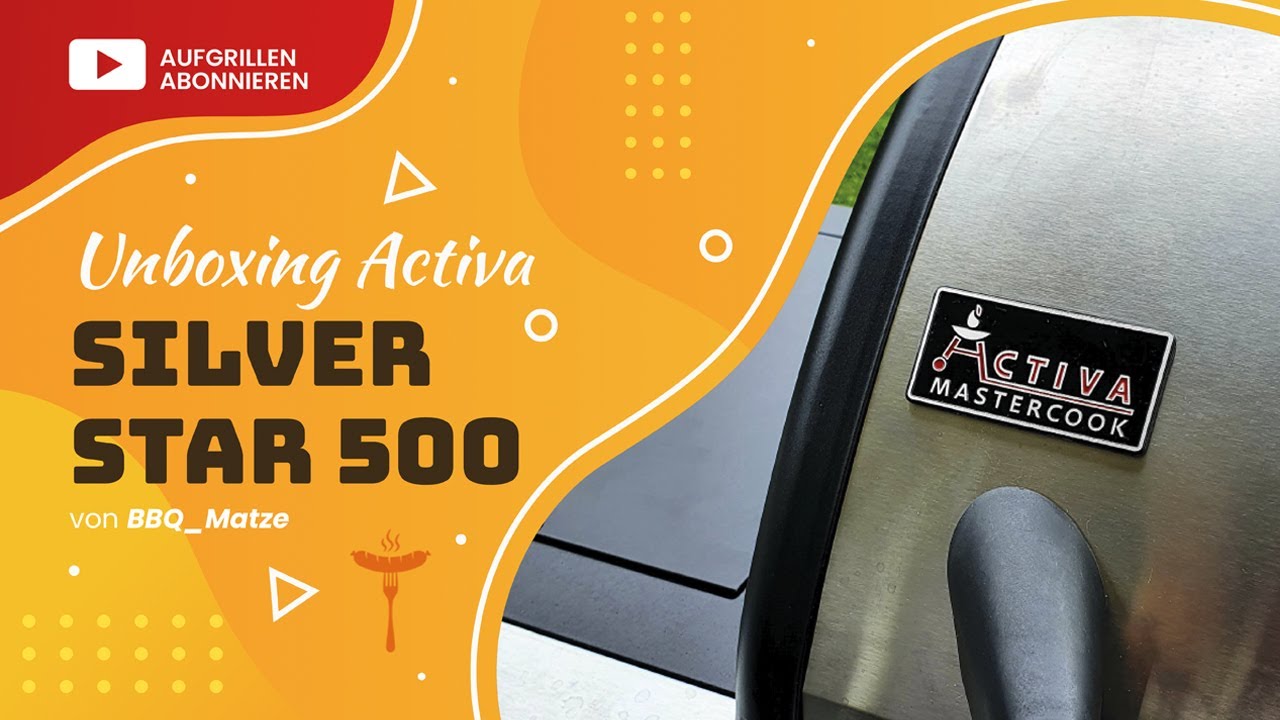 #7 Gasgrill Silver Star 500 von Activa-Grills Unpacking - YouTube