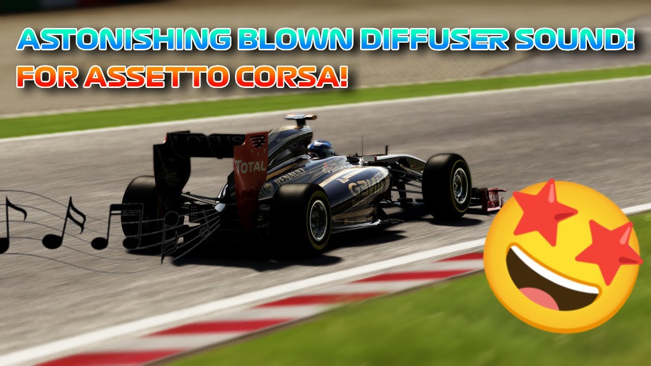 The NEW BLOWN DIFFUSER sound in Assetto Corsa is ASTONISHING!! - YouTube