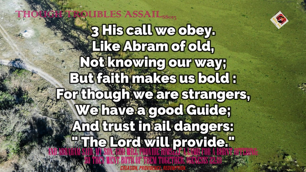 Instrumental 42: Though trouble assail - YouTube