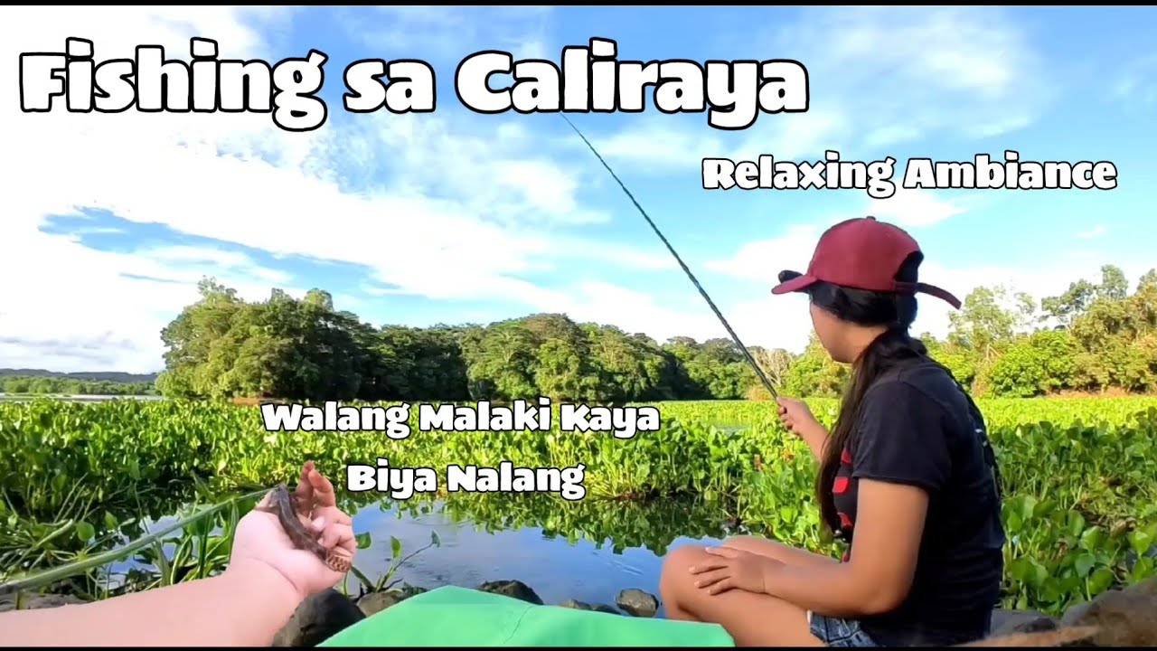 Fishing sa Caliraya: Walang Malaki Kaya Biya Nalang: Relaxing Ambiance ...