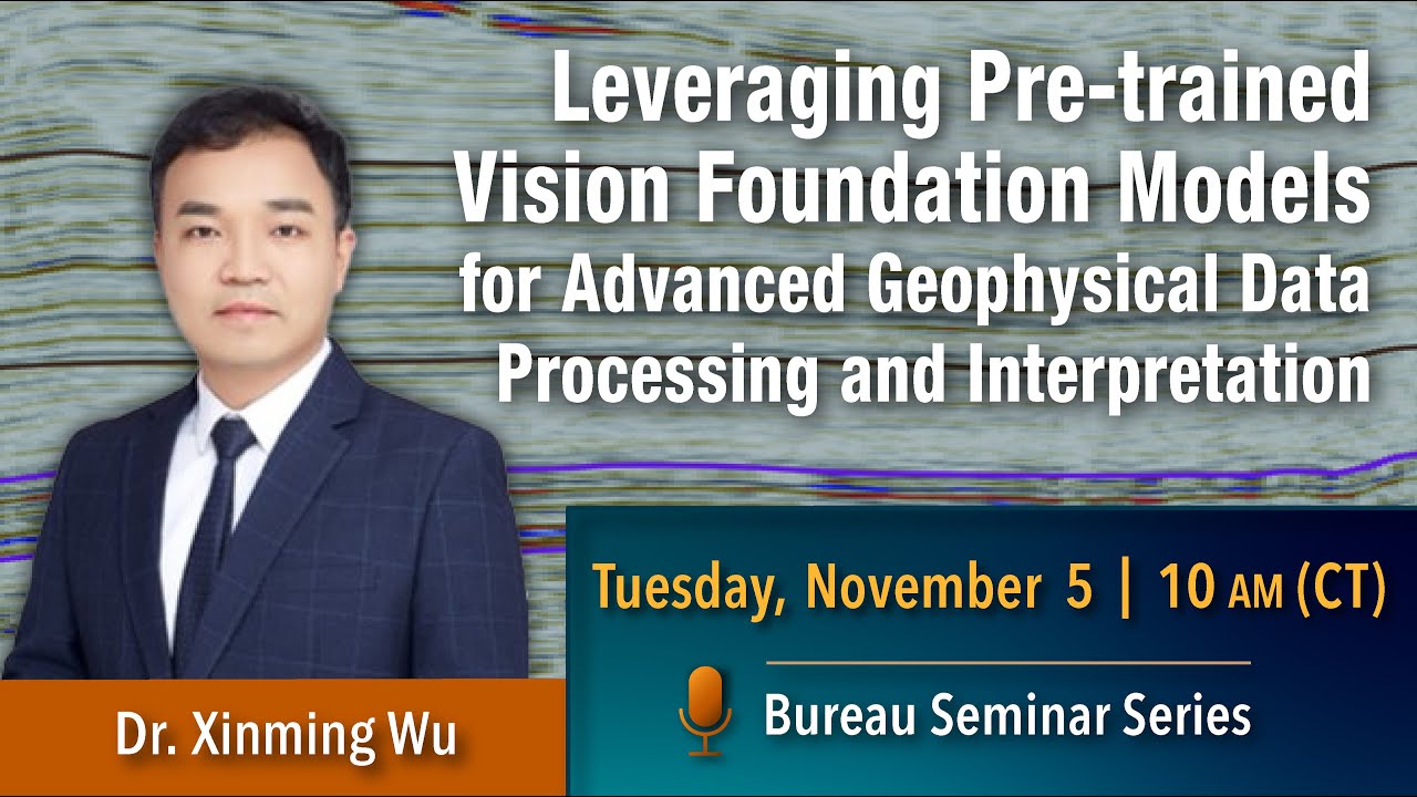 Leveraging pre-trained vision foundation models for geophysical data processing and ...