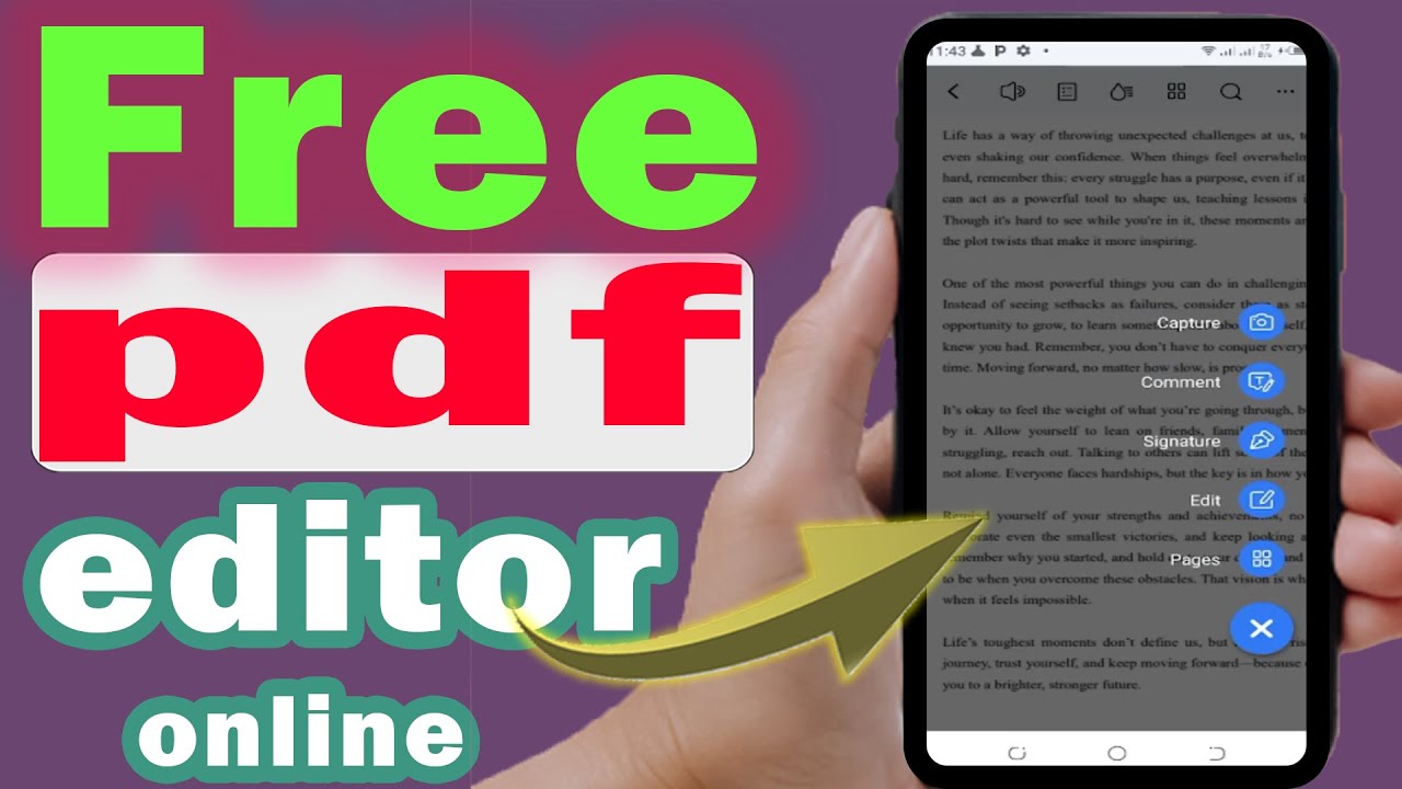 How to edit pdf online free (100% FREE) - YouTube