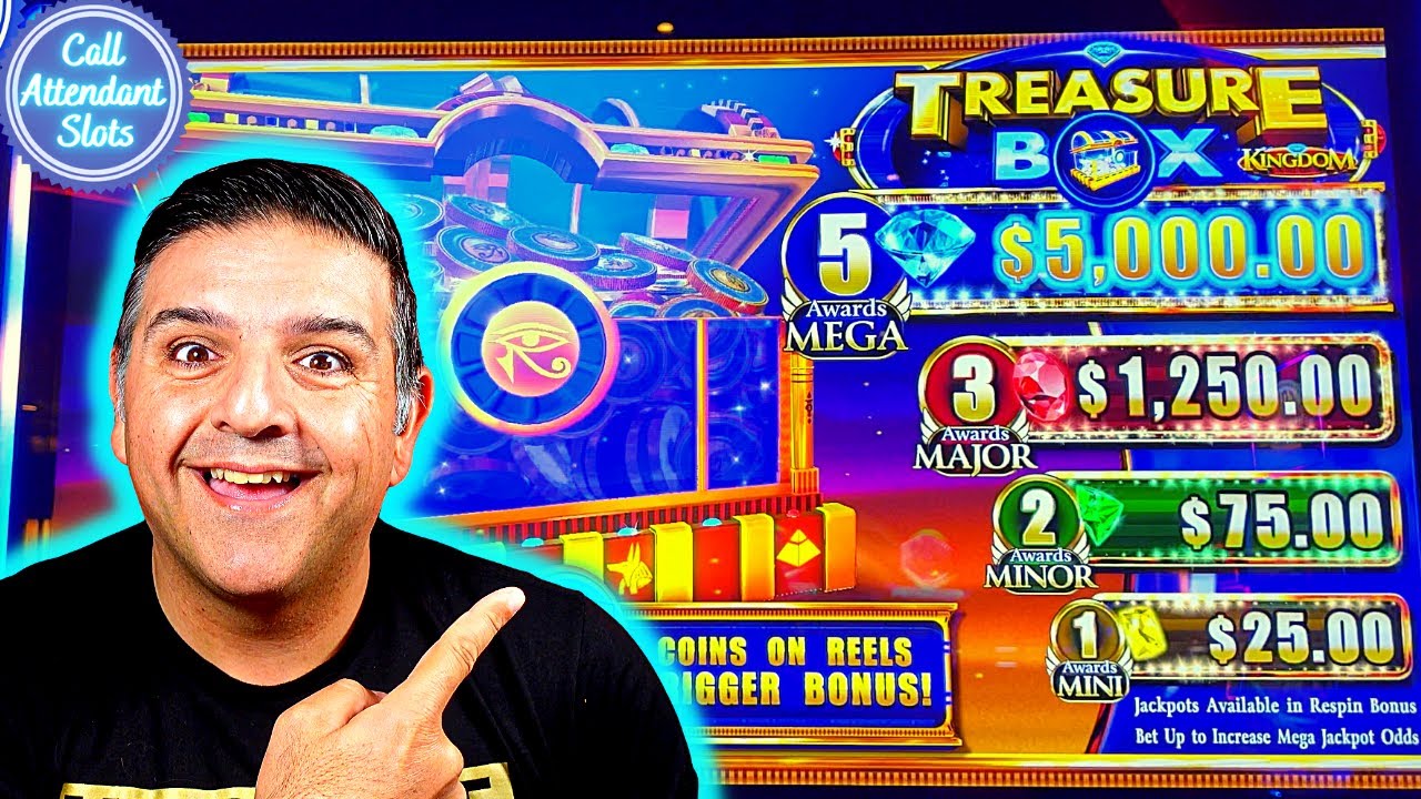 1st Time Playing Treasure Box Kingdom Slot Machine by IGT (First ...