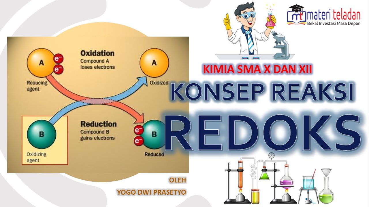 Konsep Reaksi Redoks Ternyata Mudah- Kimia X dan XII - YouTube