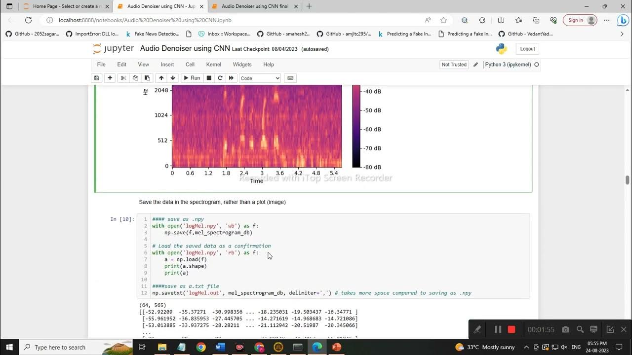 Speech Enhancement Aided For Voice Activation and Denoising Using CNN Algorithm - YouTube