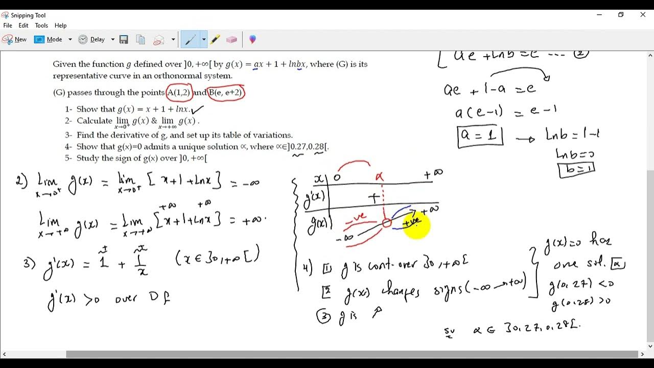 Logarithmic function practice ex1 - YouTube