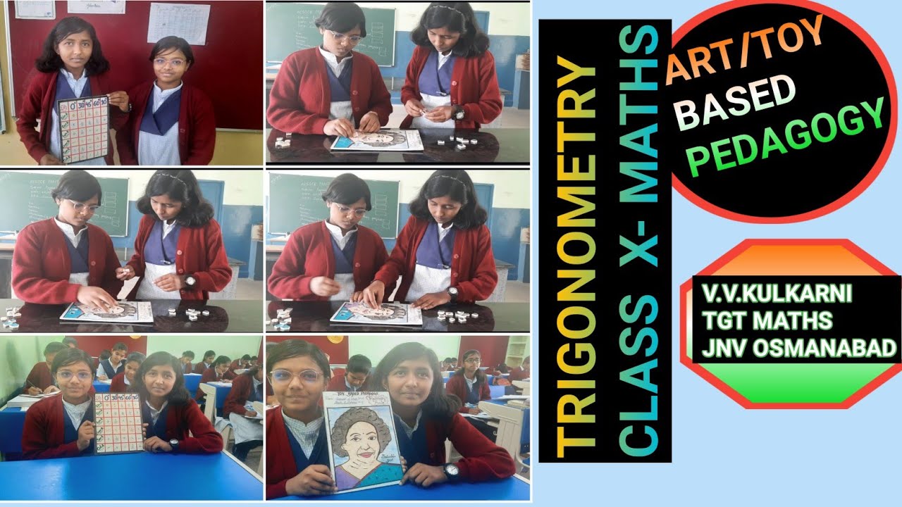TOY BASED PEDAGOGY/ ART INTEGRATED PEDAGOGY CLASS X MATHS ...