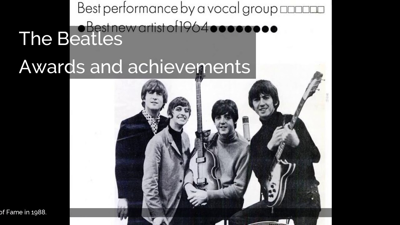The Beatles | Awards and achievements - YouTube
