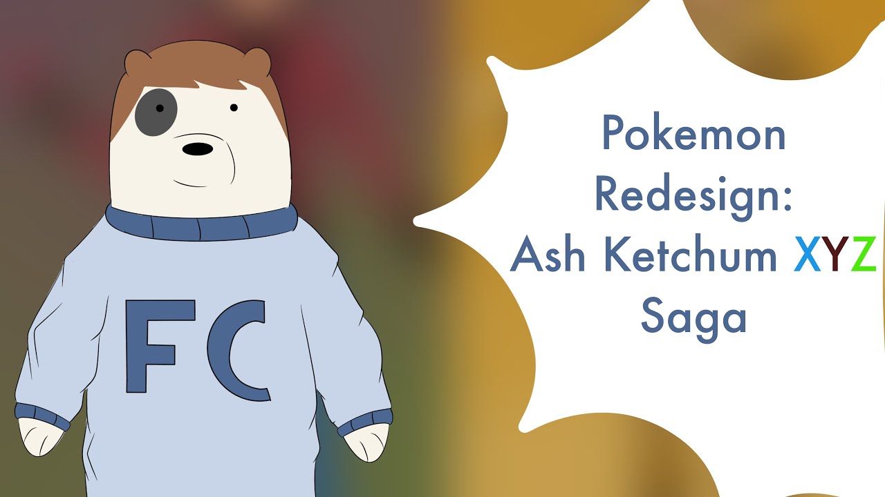 Pokémon: XY Ash Redesign (Speedpain and Commentary) - YouTube