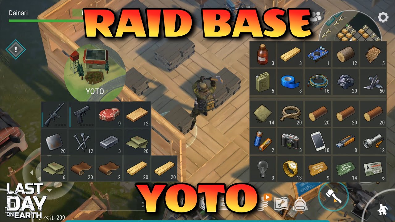 LDOE Raid Base YOTO - YouTube