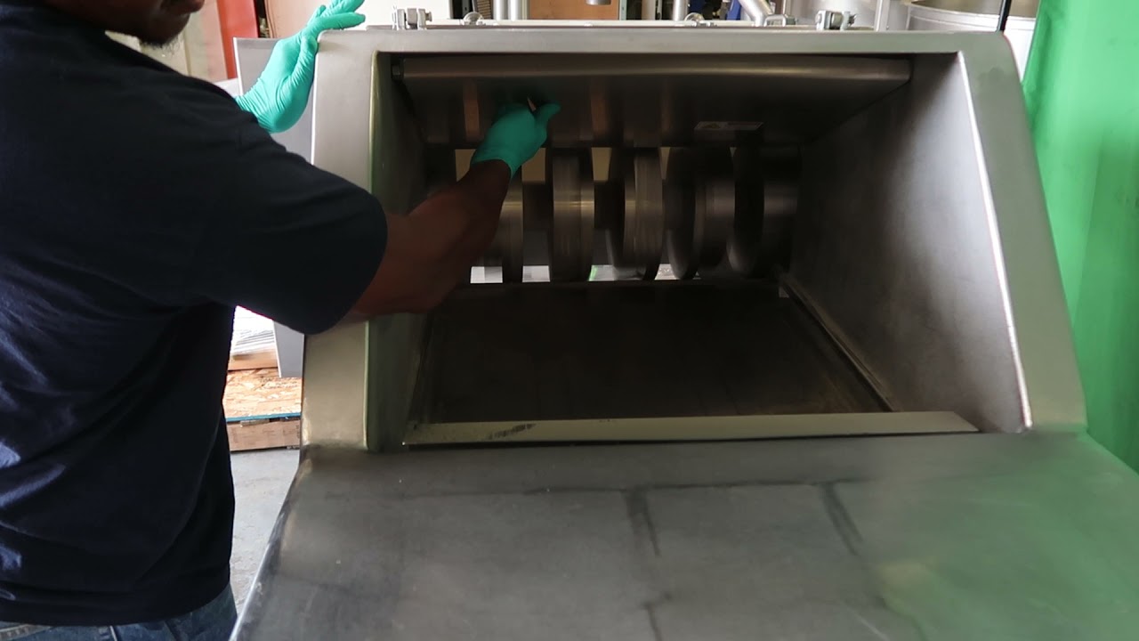 Genmac Hydrauflaker Combination Frozen Meat Flaker/Slicer | 8554i - YouTube