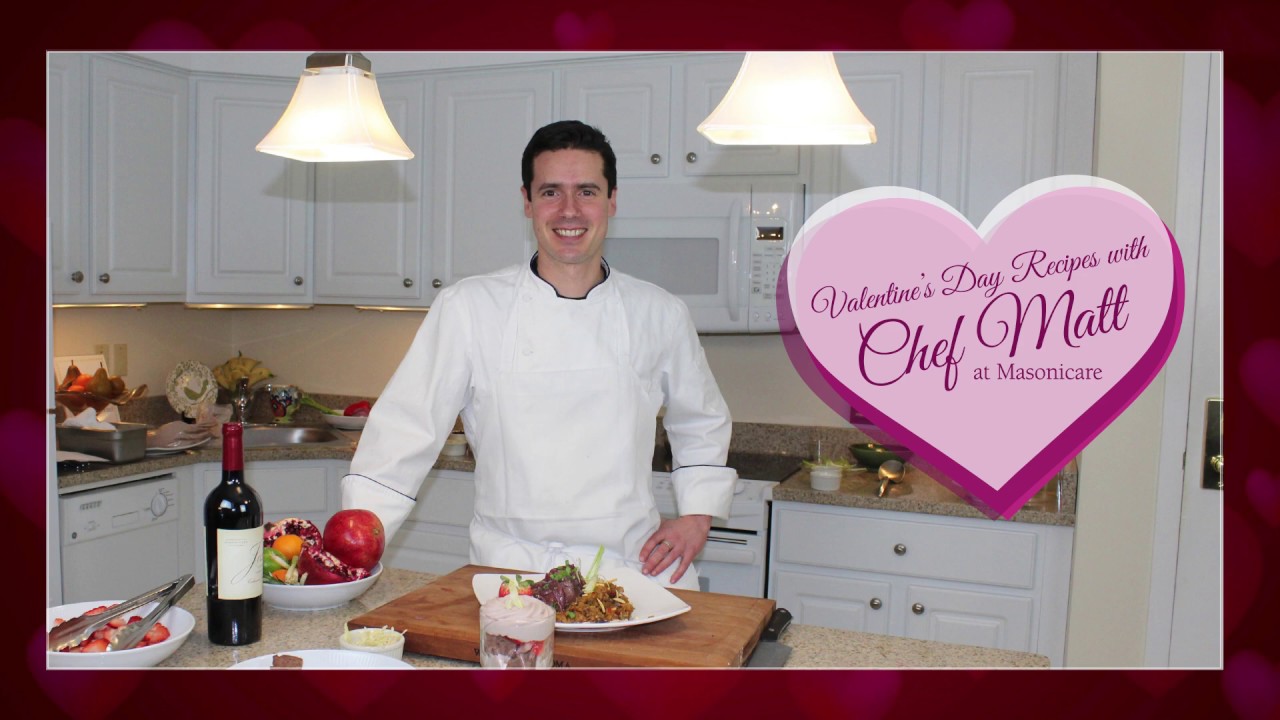 Valentine's Day Recipes with Chef Matt : Chocolate Angel Food Cake ...