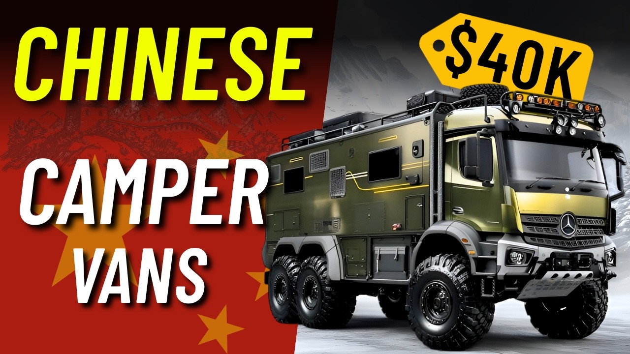 THE BEST CHINESE 4X4 CAMPER VANS YOU CAN BUY IN 2025! - YouTube