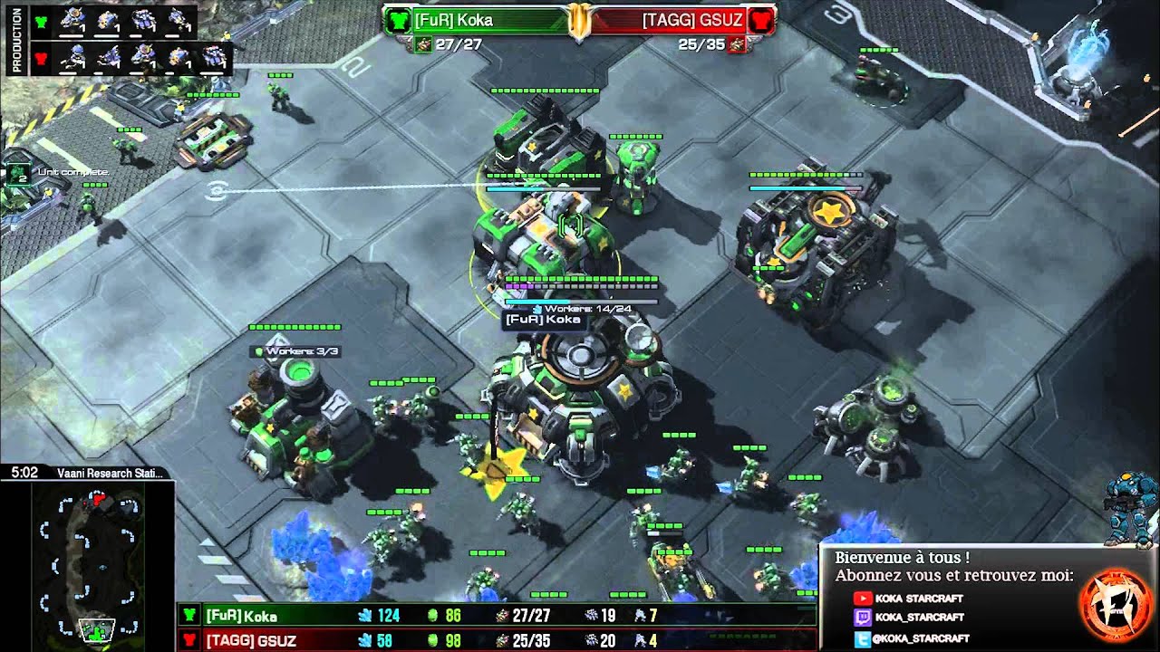 [SC021] Tutoriel Terran, 1/1/1 drop marines, hellions - TvT - YouTube
