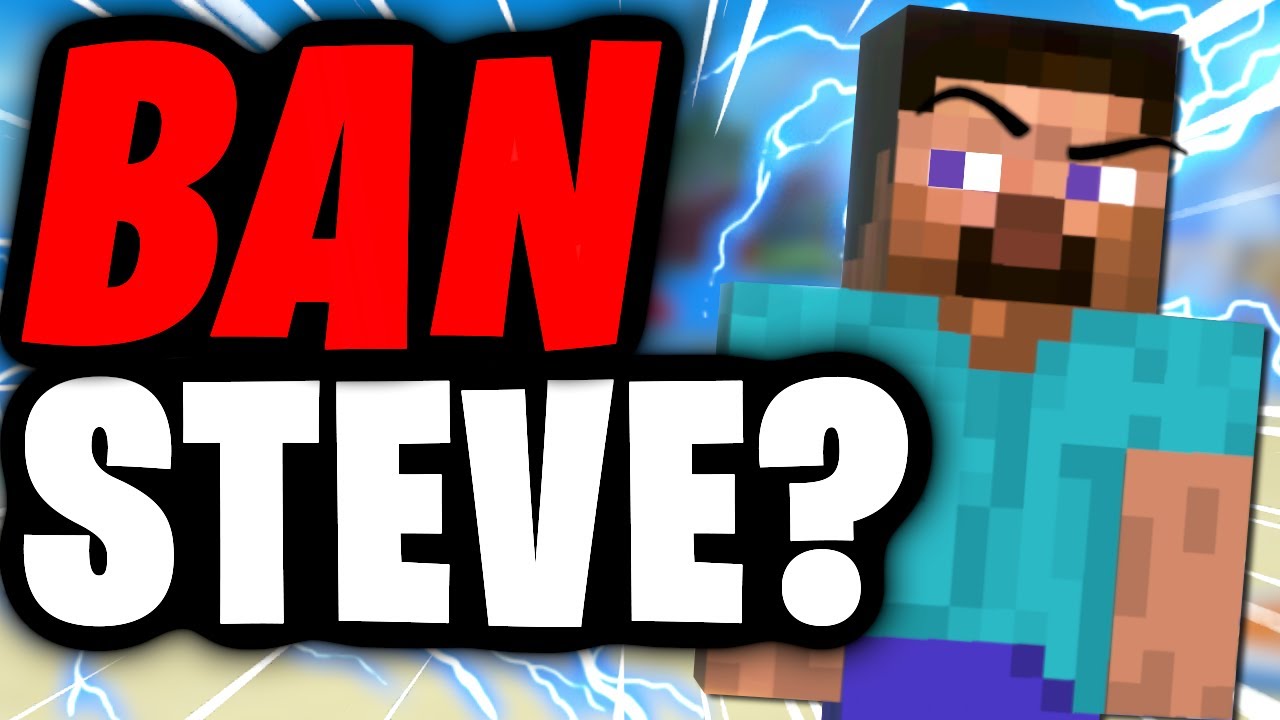 Is Steve WORTH The Ban In Smash Bros? - YouTube