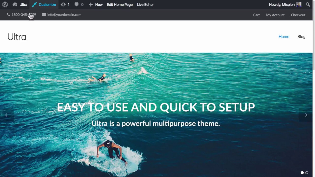 Ultra Basic Meta Slider Home Page Integration - YouTube