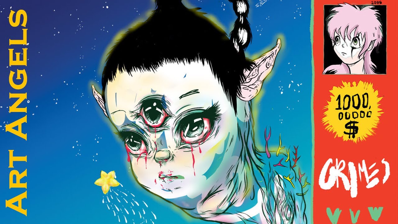 Ranking Grimes' Art Angels LP - YouTube
