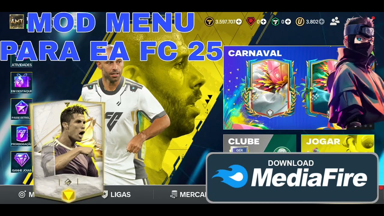 NOVO MOD MENU PARA EA FC 25⚽⚽⚽ - YouTube