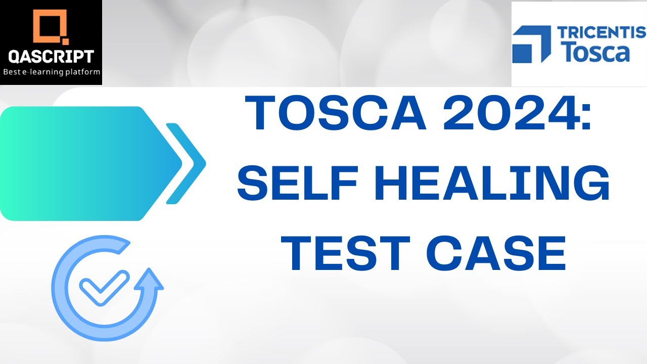 Tosca 2024 | Latest Features | Self-Healing Test Case | Auto Correct ...
