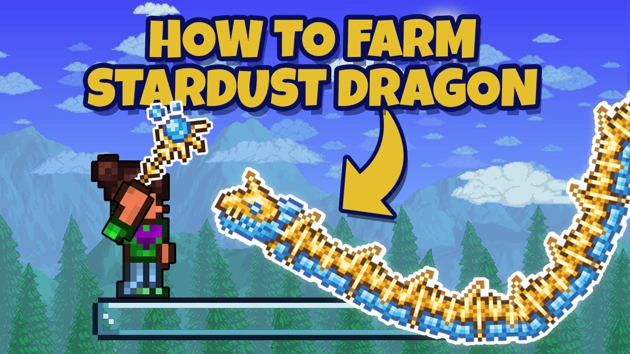 How to farm Stardust Dragon in Terraria - YouTube