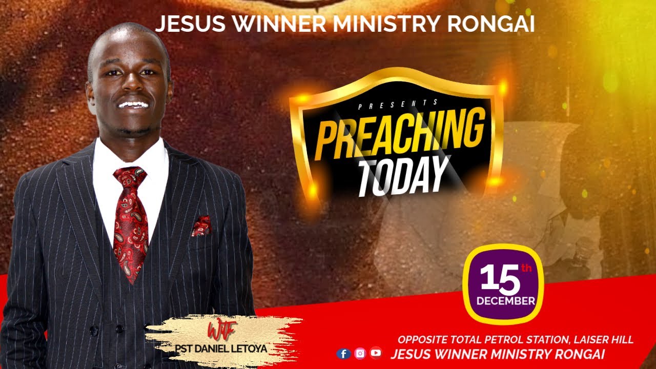 PREACHING JESUS WINNER MINISTRY RONGAI 15 DEC 2024 CHURCH SERVICE - YouTube