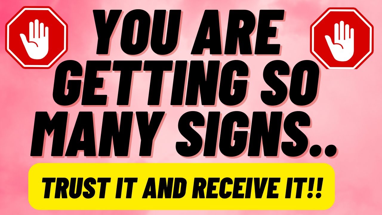 YOU JUST HAVE TO TRUST GOD AND NOTICE THE SIGNS OF GOD.. SEE THE SIGNS ...