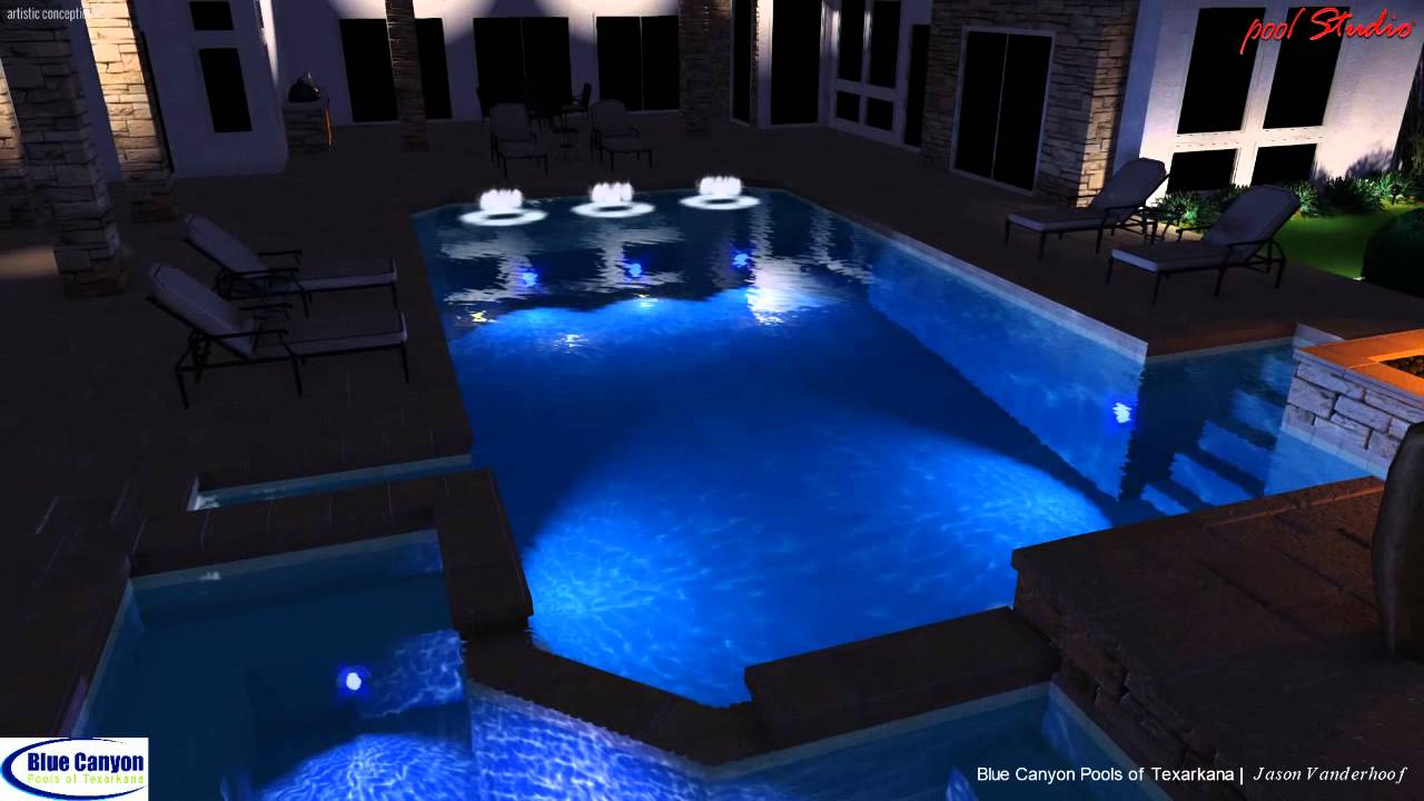 Blue Canyon Pools- Oliver Pool Project - YouTube