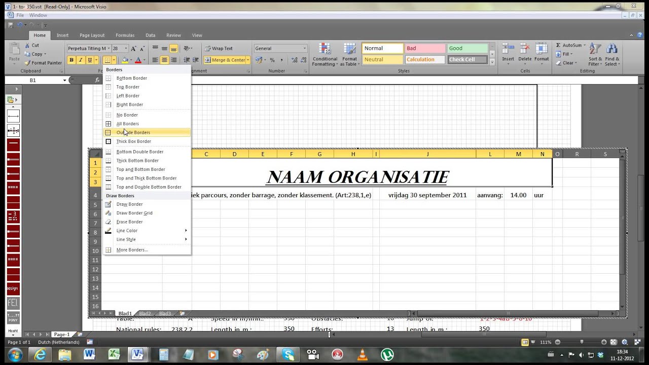 4 Uitleg excel werkblad - YouTube