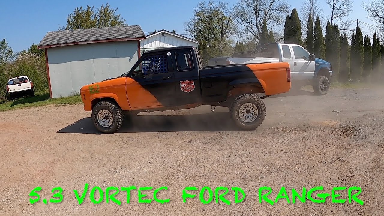 Ford Ranger 5.3 LS Swap 4x4 Race Truck no more 4.8!!! - YouTube