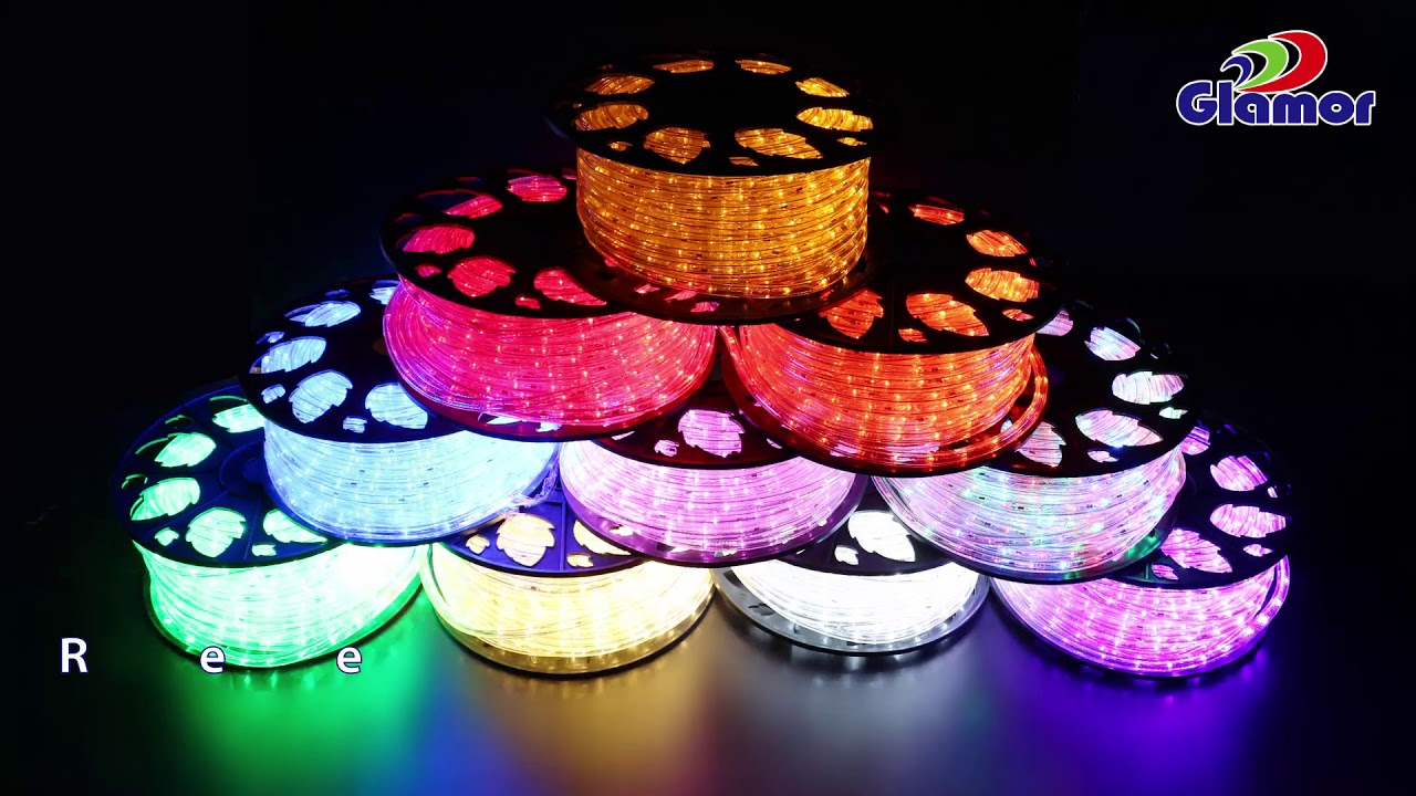 Glamor decoration--High quality rope light - YouTube