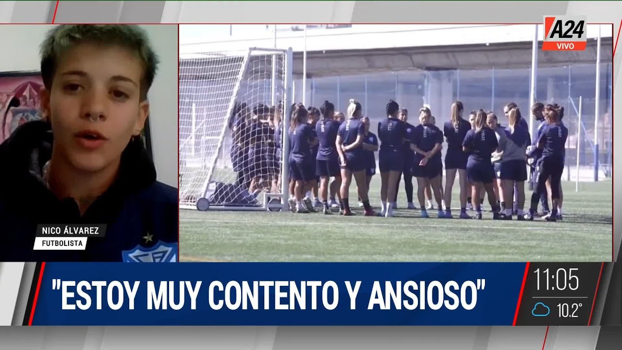 🌈 Nico Álvarez: la historia del primer varón trans en el fútbol ⚽ - YouTube