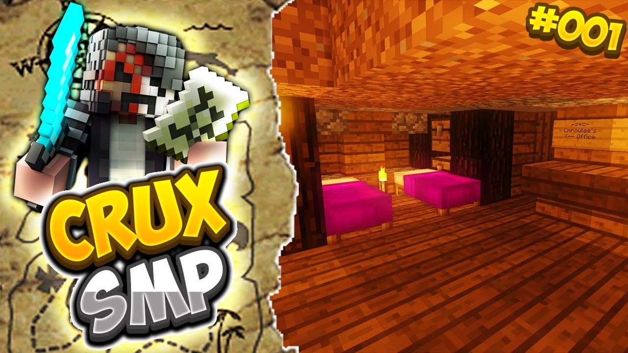 Crux SMP S3 Ep 1 - Tough Beginnings! - YouTube