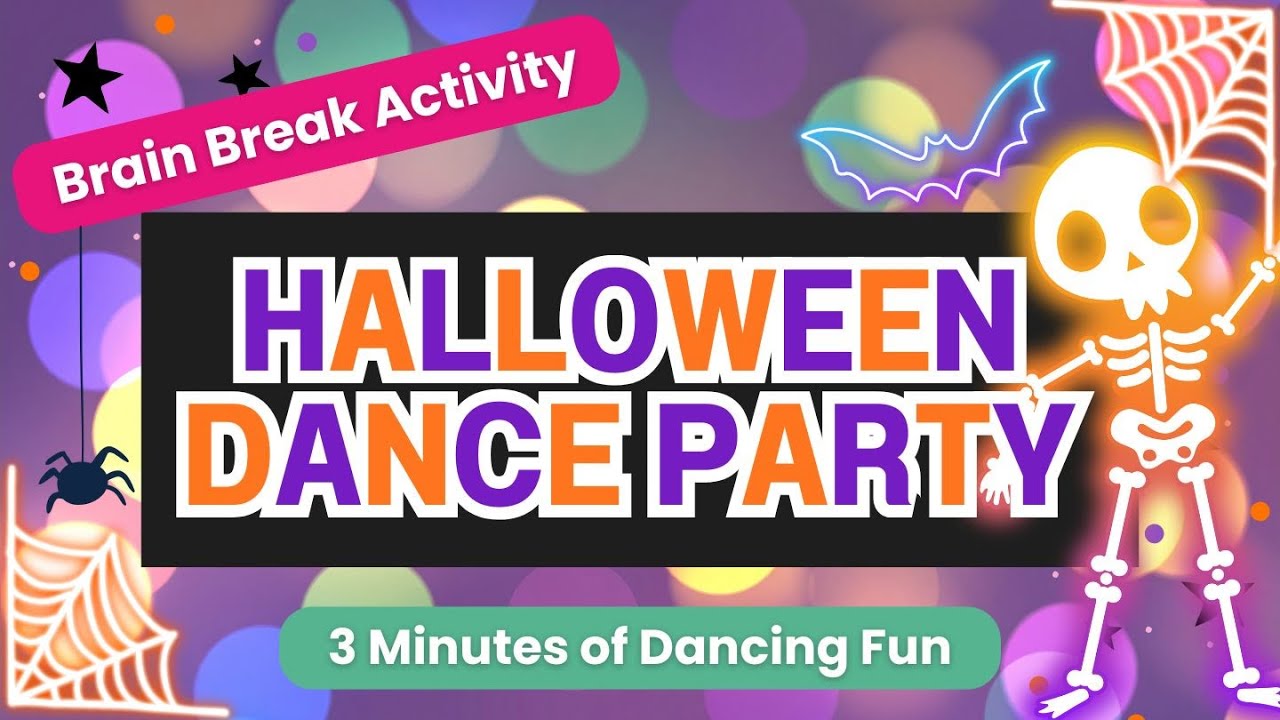 Halloween Brain Break for Kids | 3-Minute Monster Moves to Refocus ...