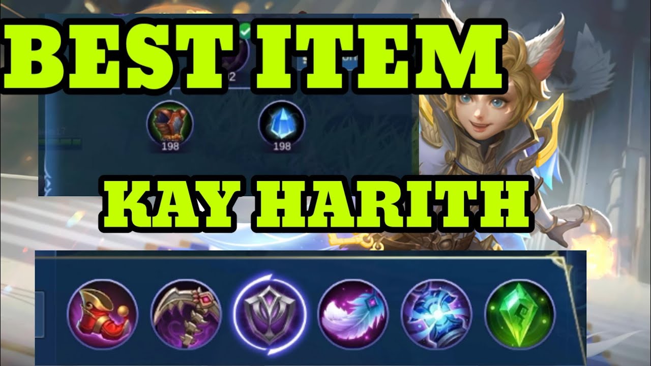 HARITH BEST ITEM | HARITH UNLI DASH ITEM | MLBB - YouTube