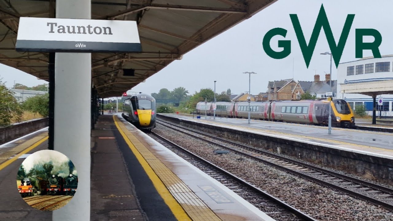Westbury - Taunton route visual with GWR and amazing Train manager ...