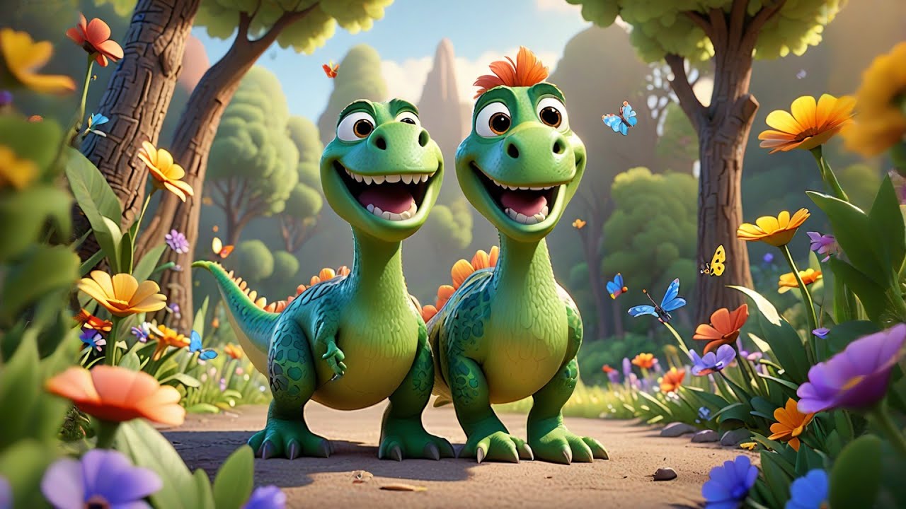 Dodo Dino Counts to Ten | Fun Counting Song for Kids | Nursery Rhymes ...