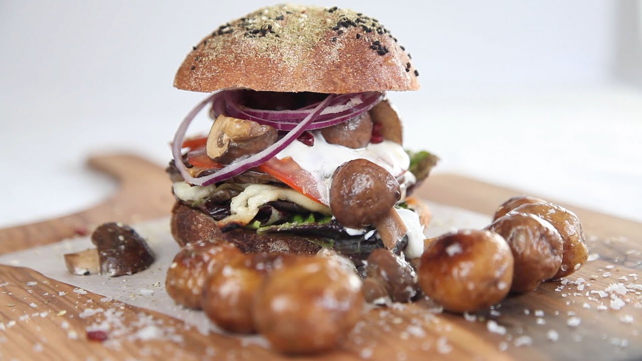 The middle eastern burger - YouTube