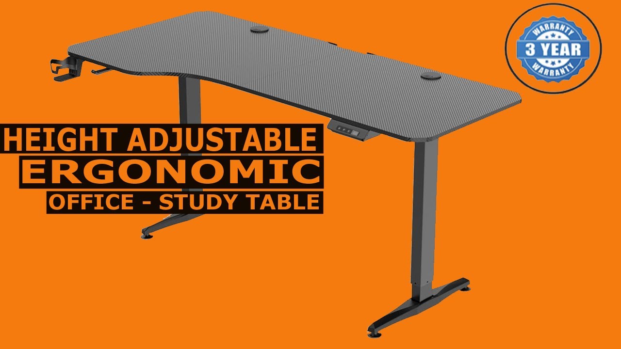 Sit Stand Height Adjustable Table Unboxing - Green Soul Electric Height ...