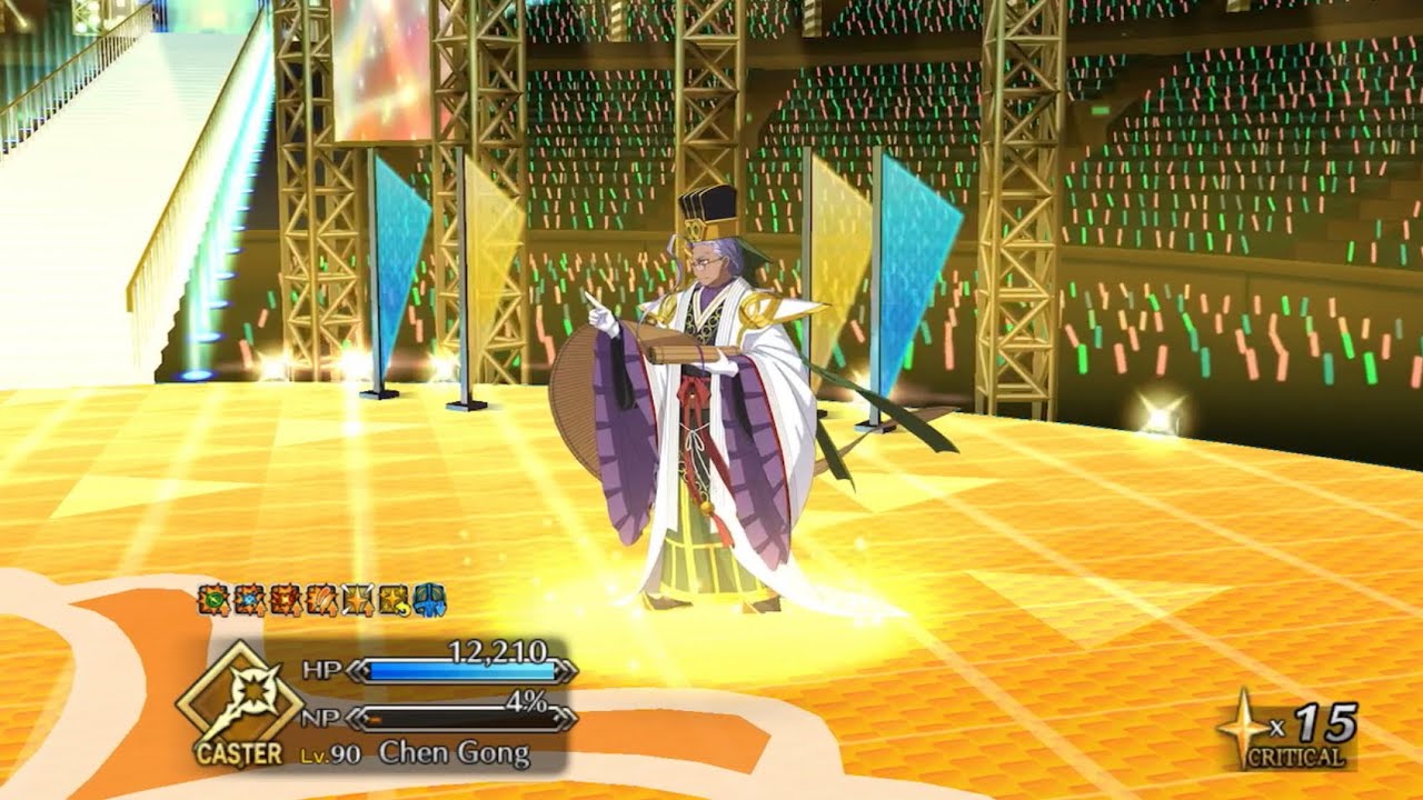 [FGO NA] Chen Gong is a one man idol group (5 Star Idol CQ 5-turn ...