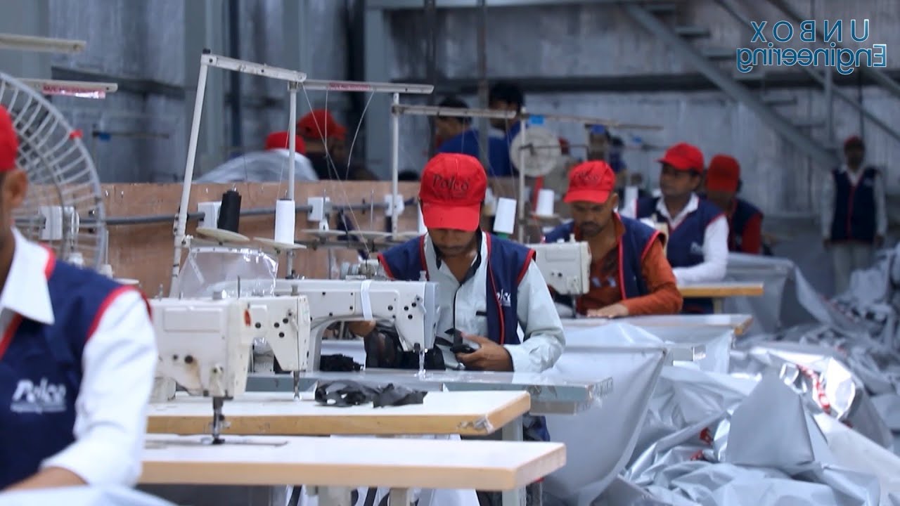 Car Cover Mass Production | Factory Tour of the Asia’s Largest Cover ...