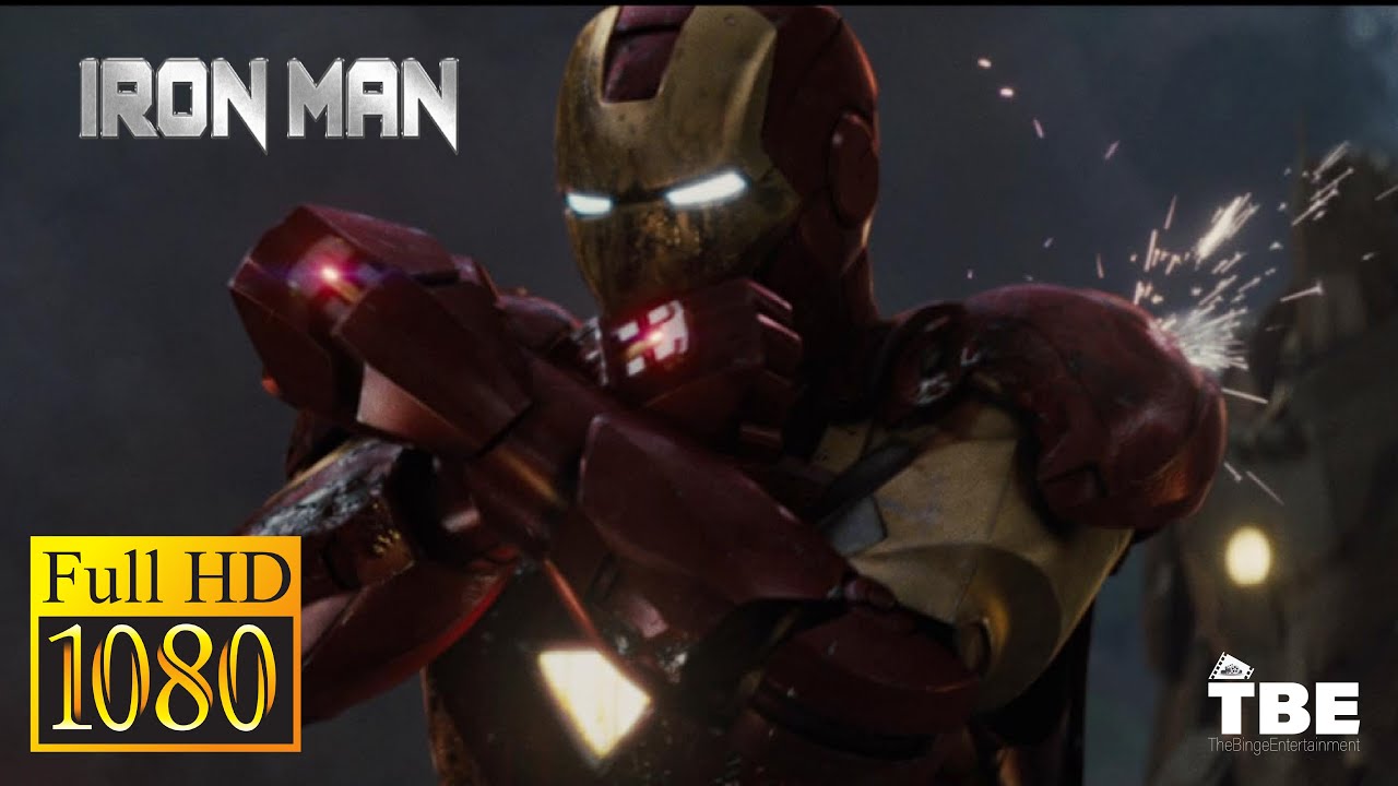 Iron Man Vs Hammer Drones Part 2 | Iron Man : (2010) - YouTube