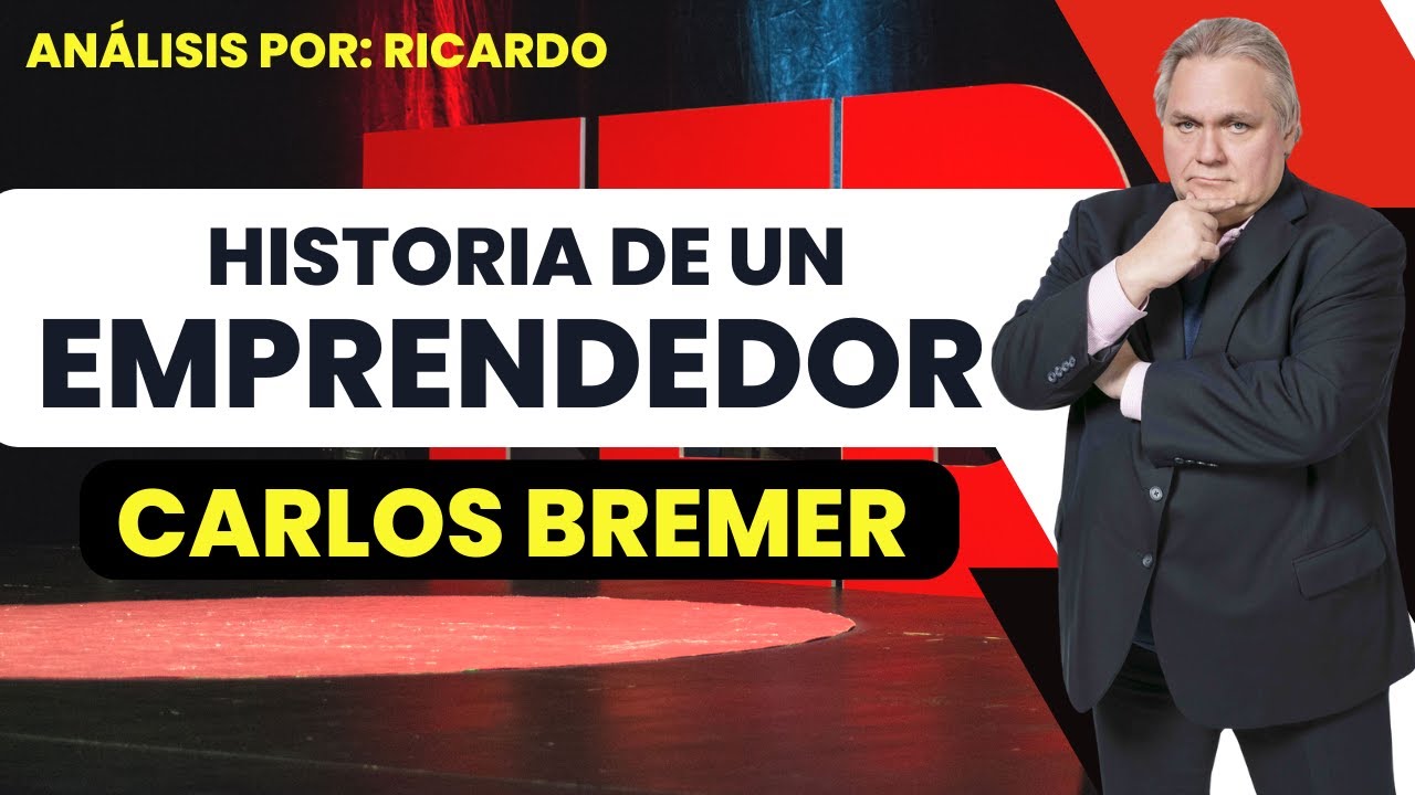 Historia De Un Emprendedor | Carlos Bremer | TedX Talk #1 - YouTube