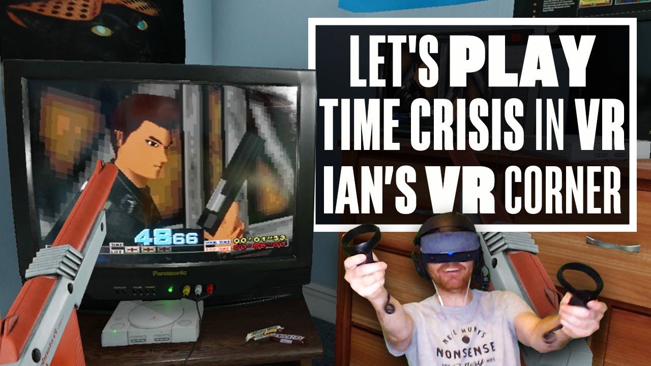 Playing Time Crisis in VR (and more) In My Virtual 90s Bedroom! EmuVR ...