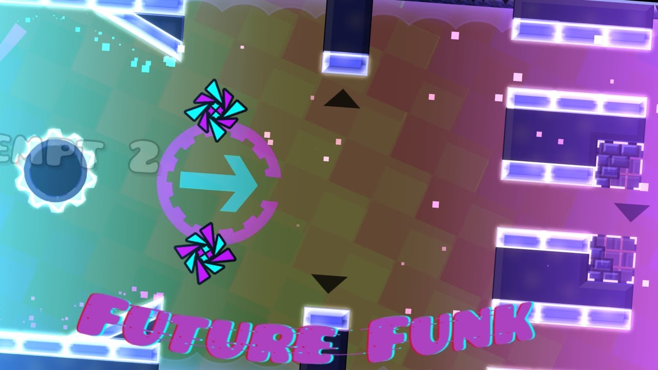 Beating Future Funk (Stream 2) Geometry Dash - YouTube