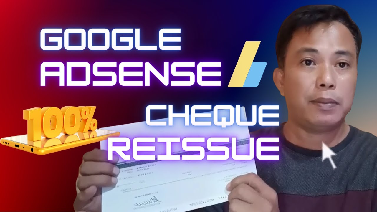 Google Adsense Payment Cheque Reissue To Bank Account - YouTube